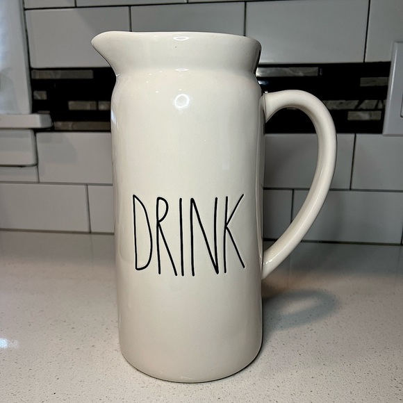 Rae Dunn | Dining | Rae Dunn Drink Water Pitcher 42oz | Poshmark